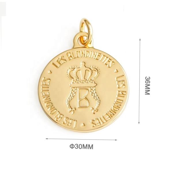 Quality Handbags Eco Friendly Customized Size Metal Engraving Logo Hanging Metal Tags for sale
