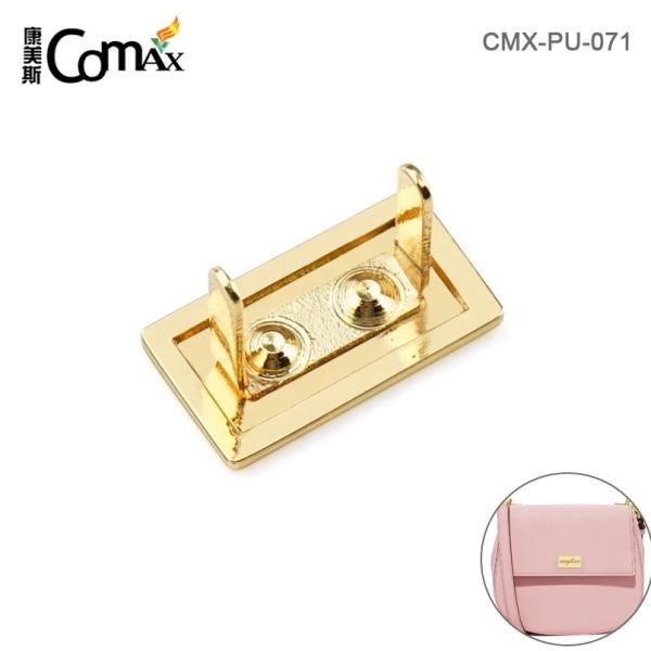 Quality High Handbag Hardware Carved Metal Logo Labels For Custom Bags User Friendly for sale