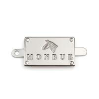 Quality Customized Metal Logo Tag for Handbags Nickel Free Bag Fittings for sale