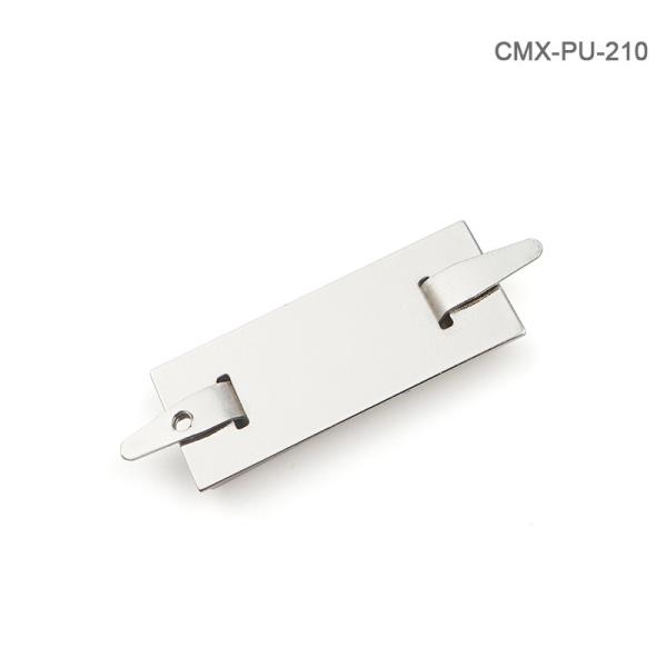 Quality Engraved Logo Metal Name Tags with Washer Customized Size Metal Labels for sale