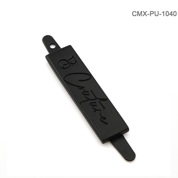 Quality Rectangle Customised Logo Engrave Metal Nameplate for Bag Accessories Zinc Alloy for sale