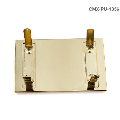 Cina Bag Accessories Handbag Hardware Gold Metal Engraved Logo with Custom Name Metal Logo in vendita