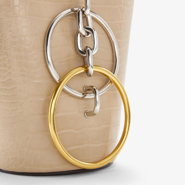 Quality High Grade Round Shape Gold Lager O-Ring for Handbag Custom Metal Handle for sale