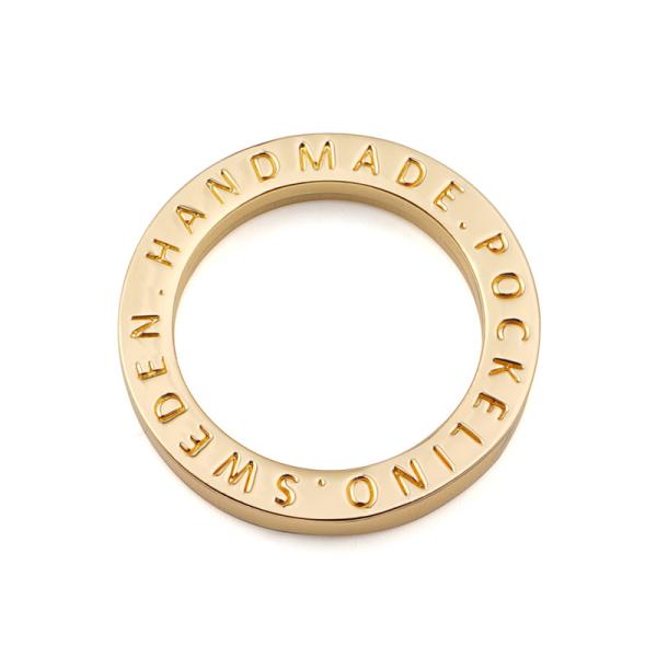 Quality 14mm Customized Engraving Logo Metal O Ring for User-Friendly Swimwear and for sale