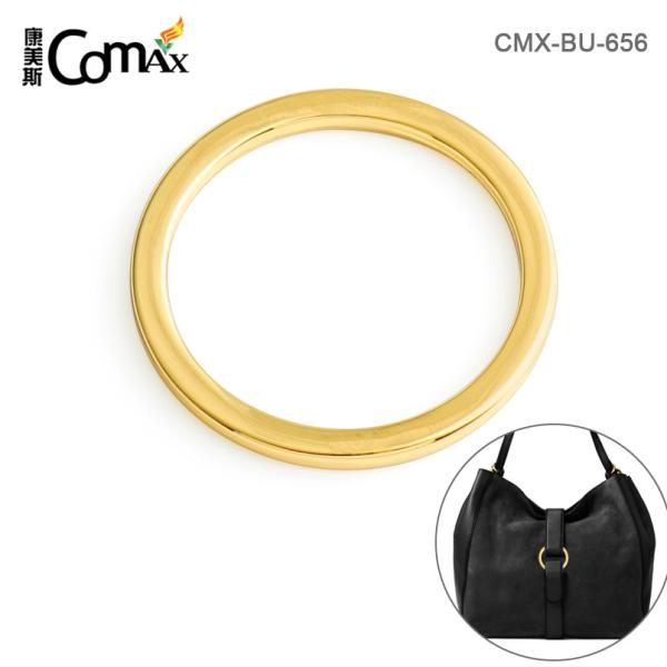 Quality 22mm Metal O-Ring Gold Buckle for Handbags Garment Jeans DIY Bags Overcoat Bag for sale