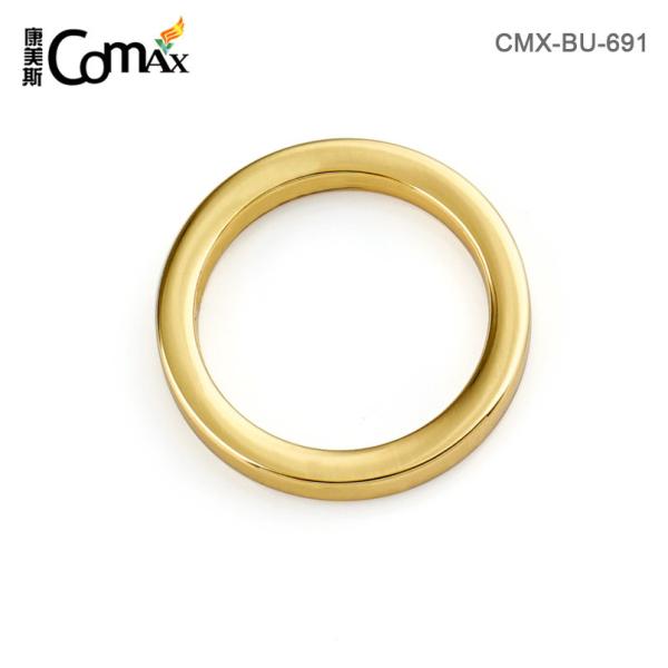 Quality User-Friendly 14mm Gold O Ring Custom Clothing Accessories for Swimwear Metal O for sale