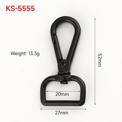 Cina Bag Parts Hardware 20mm Metal Lanyard Dog Hooks with Swivel Hook and Eco-friendly Material in vendita