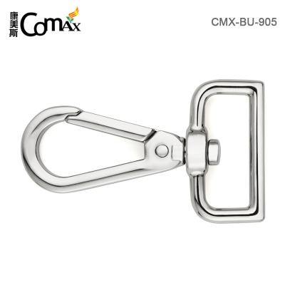 Cina Handbag Hardware Silver 25mm Swivel Eye Snap Hook for Leather Bag Attachment in vendita