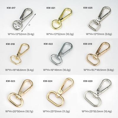Cina Highly Polished Finish Bag Accessories 25mm Lanyard Swivel Snap Hook Design 1 Plated in vendita