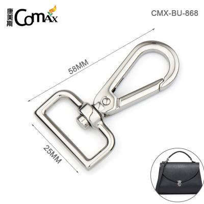 Cina 1 Inch Eco-friendly Metal Products Silver Swivel Snap Hook for Lanyard Bags in vendita