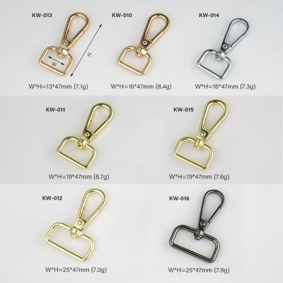 Cina 1 Inch Eco-friendly Metal Products Silver Swivel Snap Hook for Lanyard Bags in vendita
