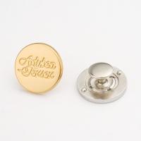 Quality User Friendly High Level Purse Hardware Custom Logo Metal Rivet Engraved Logo for sale