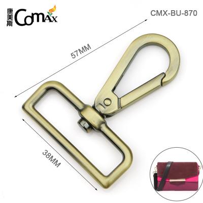 Cina Zinc Alloy Strap Swivel Snap Hook Highly Polished 1.5