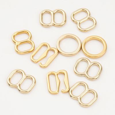 China G Buckle Swimwear Accessories Bra O Rings Zinc Alloy Multi-function 8 Shape Sliders Te koop