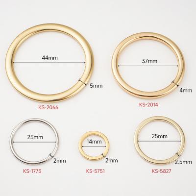 Cina All Size Bikini Rings O Metal Bra Ring for Swimwear Custom Gold O Ring Multi-function in vendita