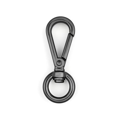 China Metal Swivel Snap Hook Gunmetal Bag Accessories Highly Polished Zinc Alloy Clasp Te koop