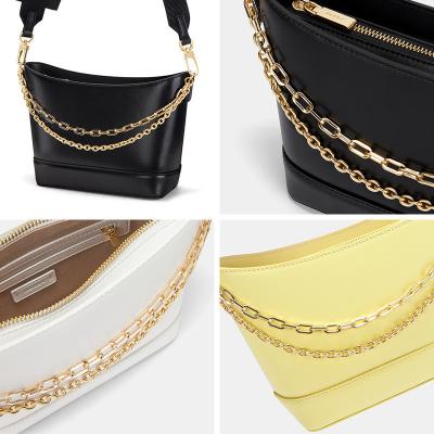 Cina Customized Handbag Hardware Decoration O Shape Golden Chain for Prevent Fade Surface in vendita
