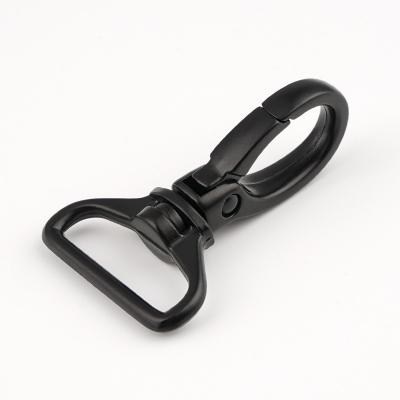 Cina Kangsheng 1 Inch Matt Black Swivel Hook Snap Hook 25mm for Lanyard Strap Customized in vendita
