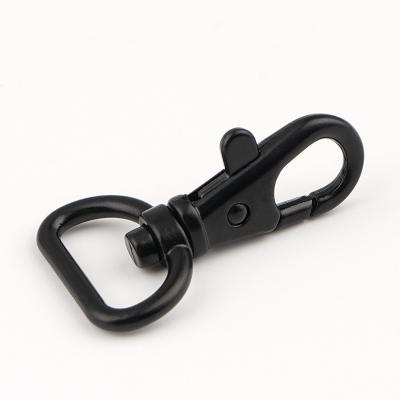 Cina Provide Samples 20mm Zinc Alloy D Ring Snap Hook for Purse Lanyard Clip in vendita