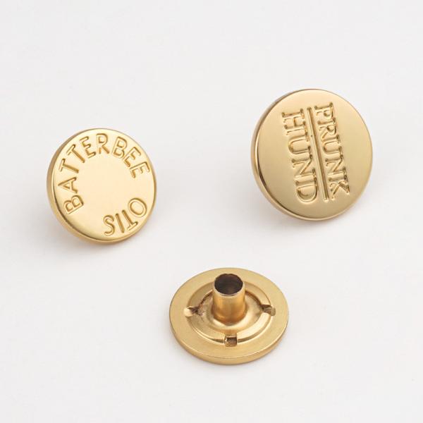 Quality Attaching Style Custom Shoes Bag Accessories Metal Name Tag Gold Plated Logo for sale