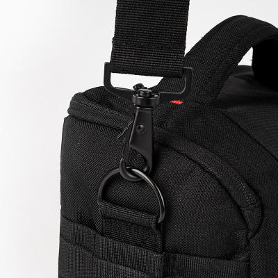 Cina Standard Size Black Swivel Dog Hook Snap Leash Metal 38mm for Computer Shoulder Strap in vendita