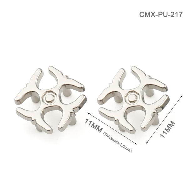Quality Eco-friendly Small Logo Metal Tag Custom for Purse Hardware Bags Customized Size for sale