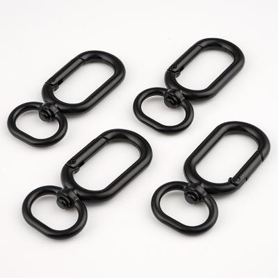中国 Metal Swivel Spring Clasp Hook High Grade for Handbag Accessory 18mm Black Snap Hook 販売のため