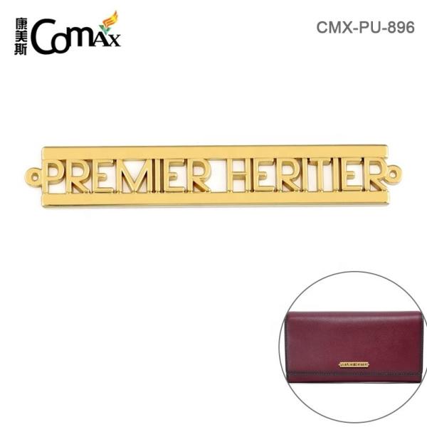 Quality Customized Metal Letters Logo for Clothing Handbag Hardware Letters Metal Logo for sale