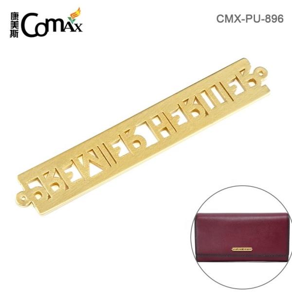 Quality Customized Metal Letters Logo for Clothing Handbag Hardware Letters Metal Logo for sale