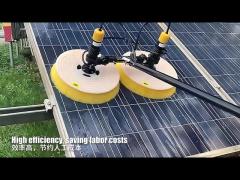 Brosse de nettoyage photovoltaïque solaire de panneau de laveur de vitres électrique