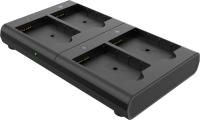 Quality Battery charging Dock, 4 slots battery, color: black, fits for: M63 battery for sale