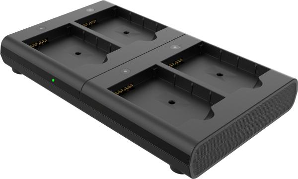 Quality Battery charging Dock, 4 slots battery, color: black, fits for: M63 battery for sale