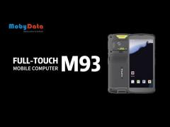 M93 Full Touch Мобильный компьютер PDA Wi-Fi 6 Сканер штрих-кодов для розничной продажи