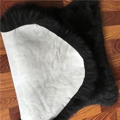 Cina Bianco durevole fatto a mano 120 *180cm dell'avorio della grande coperta australiana della pelle di pecora di quattro cuoii in vendita
