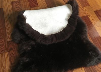 Cina Il nero grigio reale della coperta di preghiera della pelle di pecora dell'Australia ha tinto la coperta lunga della lana della pelle d'agnello in vendita