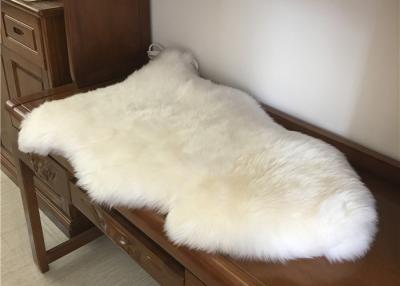 Cina Colore reale di Brown scuro della coperta della pelle di pecora della lana lunga merino per progettazione domestica del pavimento in vendita