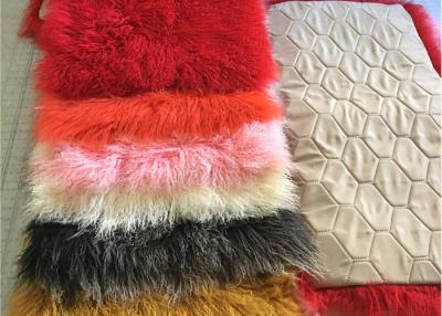 Cina Splendere regolare dei capelli del tiro mongolo lavabile lungo dell'agnello per la fabbricazione delle coperte decorative in vendita
