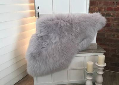 China Australian Sheepskin Rug , Genuine Australian Sheepskin Rug One Pelt Ivory Natural Fur , Single for sale