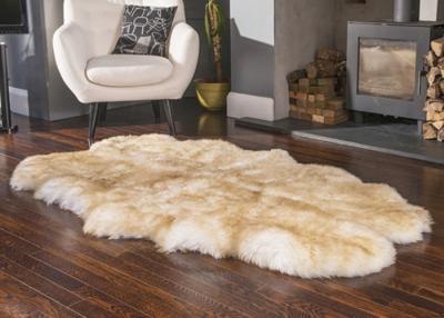 Cina Morbidezza spessa comoda della coperta australiana decorativa della pelle di pecora del salone per il bambino in vendita