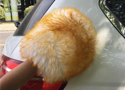 Cina Guanto genuino di pulizia dell'automobile della pelle di pecora della lana merino lunga del guanto mezzo dell'autolavaggio della pelle di pecora in vendita