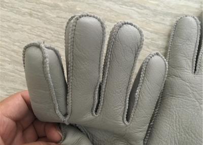 Cina SGS genuino molle eccellente BV dei guanti di shearling della pelle scamosciato della pelle di pecora in vendita