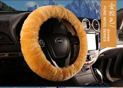 Cina Coperture lanuginose del volante dell'automobile di anti inverno caldo di slittamento con pelo molle in vendita