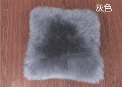 China Coxim de Seat macio longo quadrado do Lambswool confortável para o banco traseiro de carro à venda