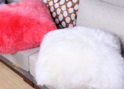 Cina Cuscino di Seat decorativo della lana d'agnello dell'automobile domestica caldo con lana tosata merino tinta in vendita