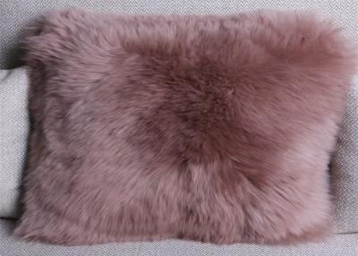 China Plush Lambswool Rocking Chair Cushions 40*40cm , Soft Sheepskin Pads For Wheelchairs for sale