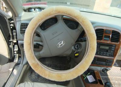 Cina Morbidezza calda di Brown della pelle di pecora della copertura reale del volante per l'autunno/inverno in vendita