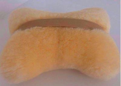 中国 短いウールの円形の椅子のクッション、ベッド/車のための多彩な投球枕 販売のため