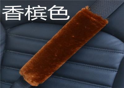 Cina L'OEM ha tinto le paraspalle delle coperture della cinghia della sede di automobile di colori con lana molle lunga in vendita