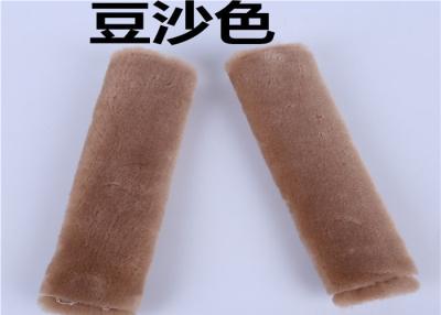 Cina Copertura australiana della tracolla della cintura di sicurezza della pelle di pecora di 15X30CM, protettore del collo della cintura di sicurezza  in vendita