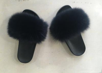 Cina Comodo leggero dei bambini di Fox della pelliccia della pelliccia reale molle delle pantofole per camminare in vendita